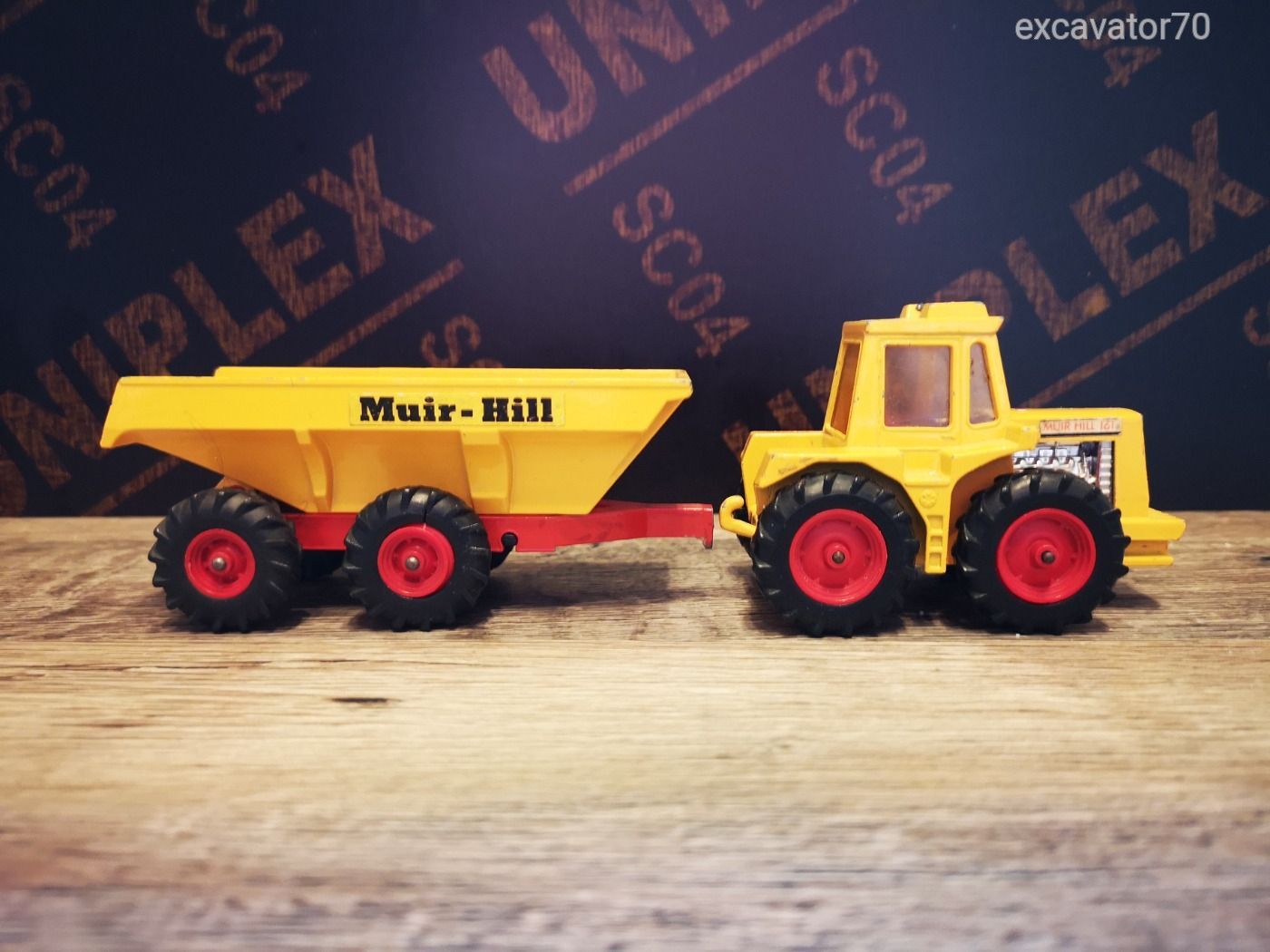 Matchbox SuperKings K-5 Muir-Hill Tractor & Trailer - Made in England ...