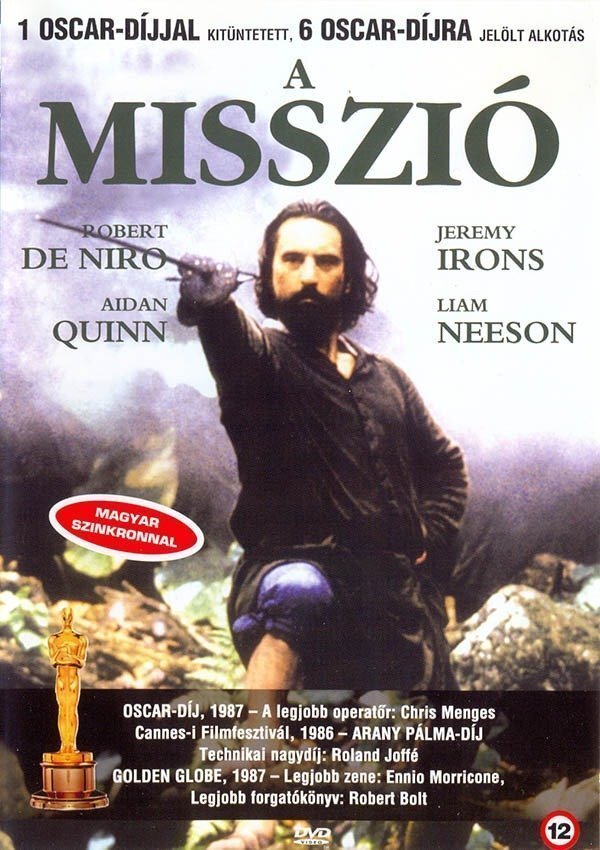 A misszió - DVD Újszerű, Angol film, Robert De Niro , Jeremy Irons ...