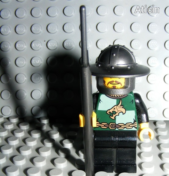 Lego Castle cas456 Kingdoms - Dragon Knight Quarters, dárdás katona ...