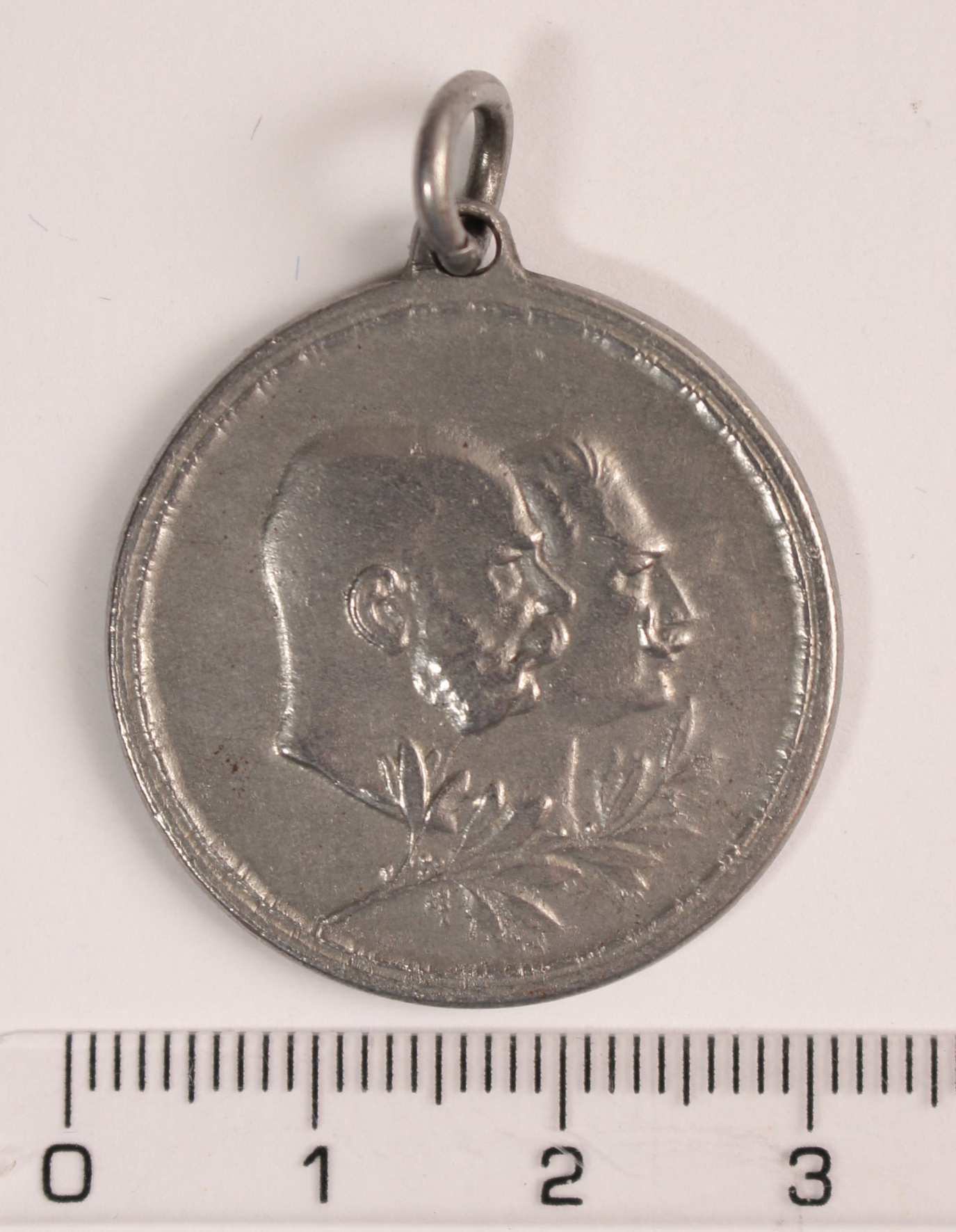 Ferenc József és II. Vilmos - Viribus Unitis 1914 patrióta érem