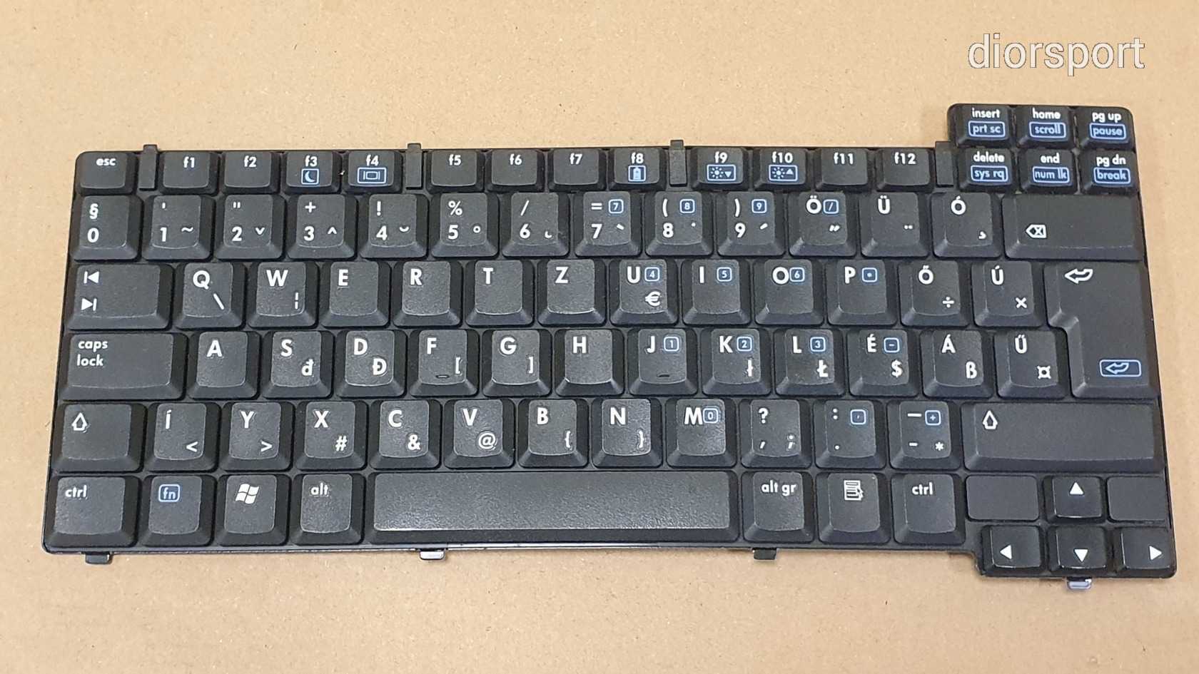 HP HEWLETT PACKARD LAPTOP MAGYAR BILLENTYŰZET KEYBOARD 349181-211 NSK ...
