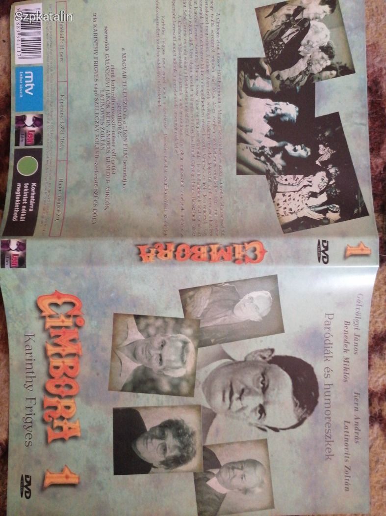 DVD - Cimbora 1. (2008) (Gálvölgyi János, Kern András, Latinovits Zoltán)