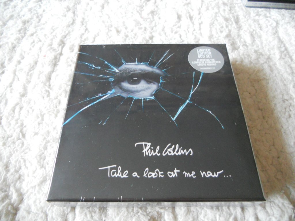 PHIL COLLINS : Take a look at me now ( 8CD BOX) Limited edition - ÚJ Fóliás