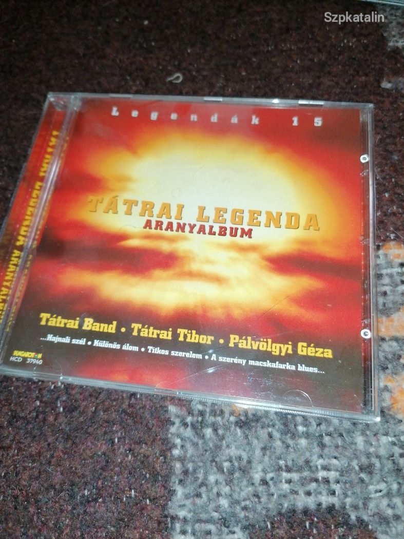 CD - Tátrai legenda: Aranyalbum (Tátrai Band, Tátrai Tibor, Pálvölgyi Géza)