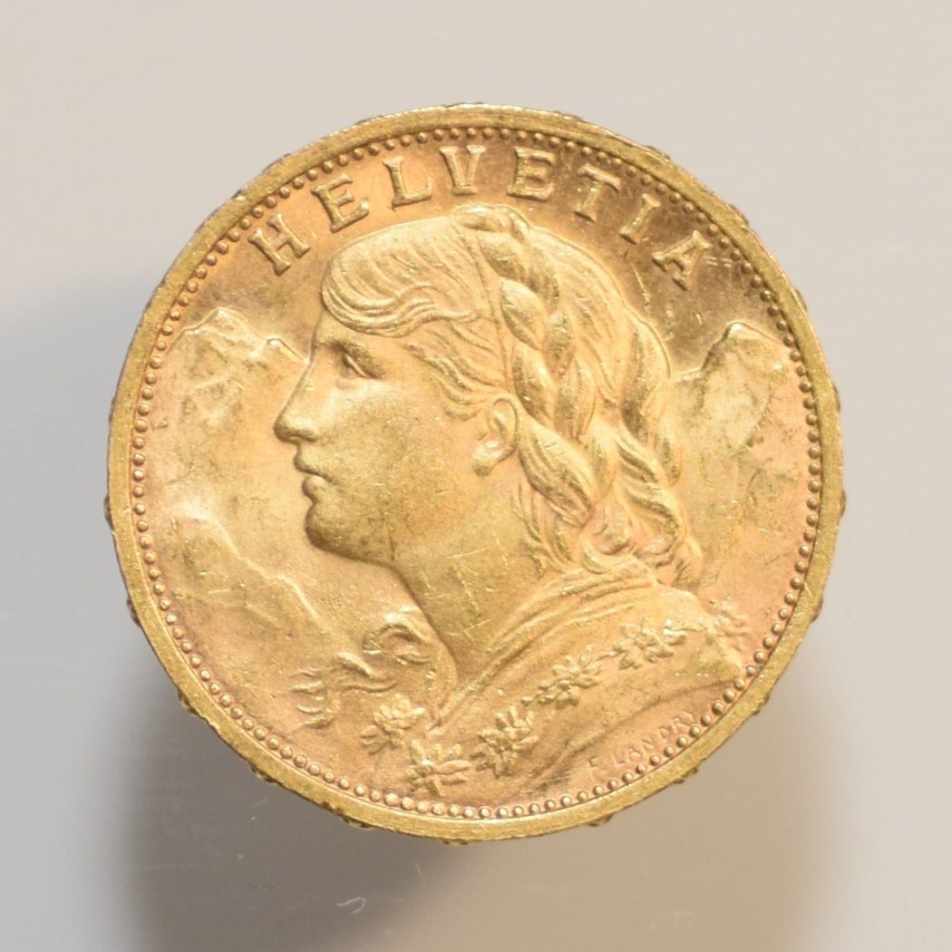 1927 Svájc arany 20 Francs _A026 - Vatera.hu