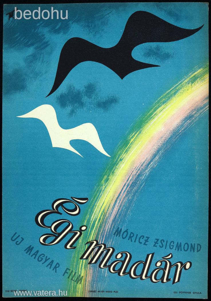 Villamosplakát: Móricz zsigmond: Égi madár, magyar film, Szabó ildikó ...