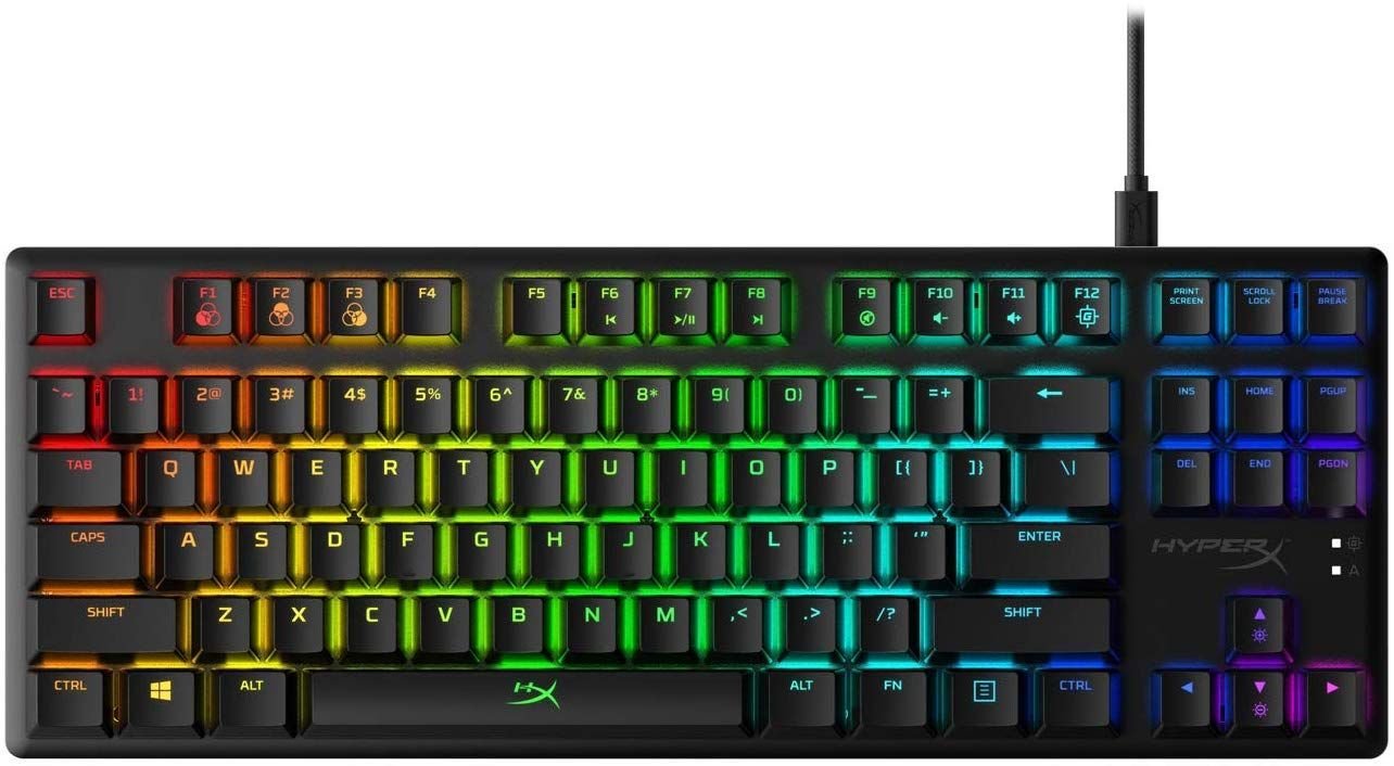 Kingston HyperX Alloy Origins Core RGB HX Red Mechanical Gaming ...