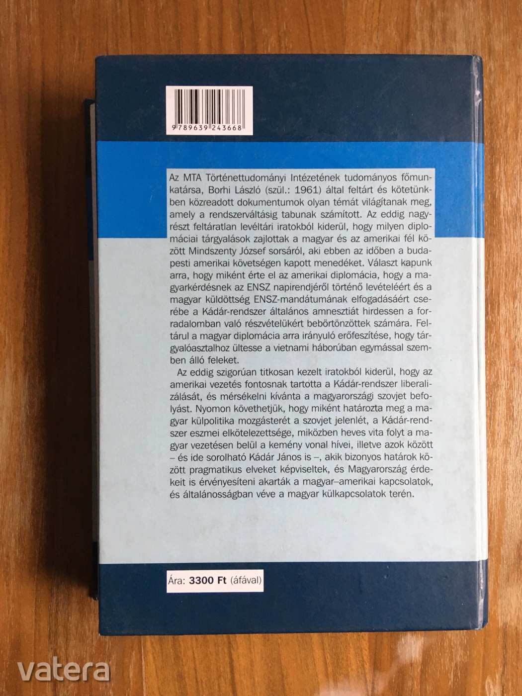 Borhi László: Iratok a magyar-amerikai kapcsolatok történetéhez 1957-1967
