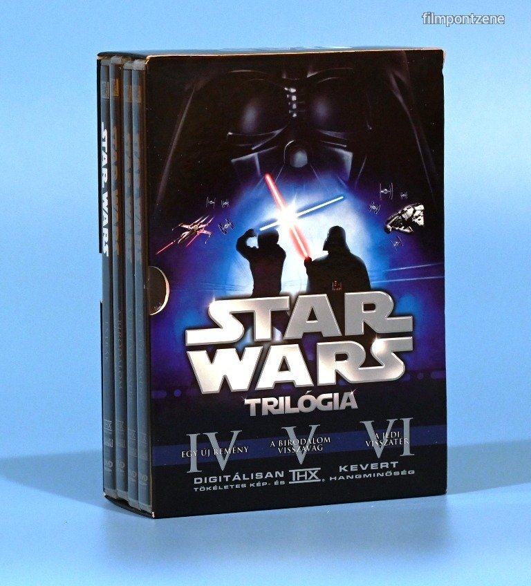 Star Wars - A klasszikus trilógia díszdoboz (4DVD) feliratos Intercom ...