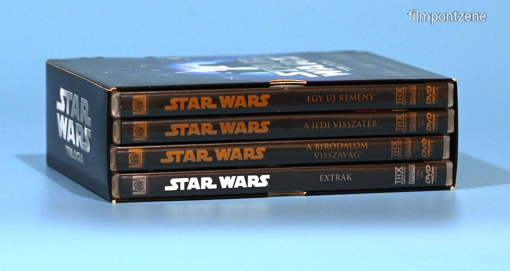 Star Wars - A klasszikus trilógia díszdoboz (4DVD) feliratos Intercom ...