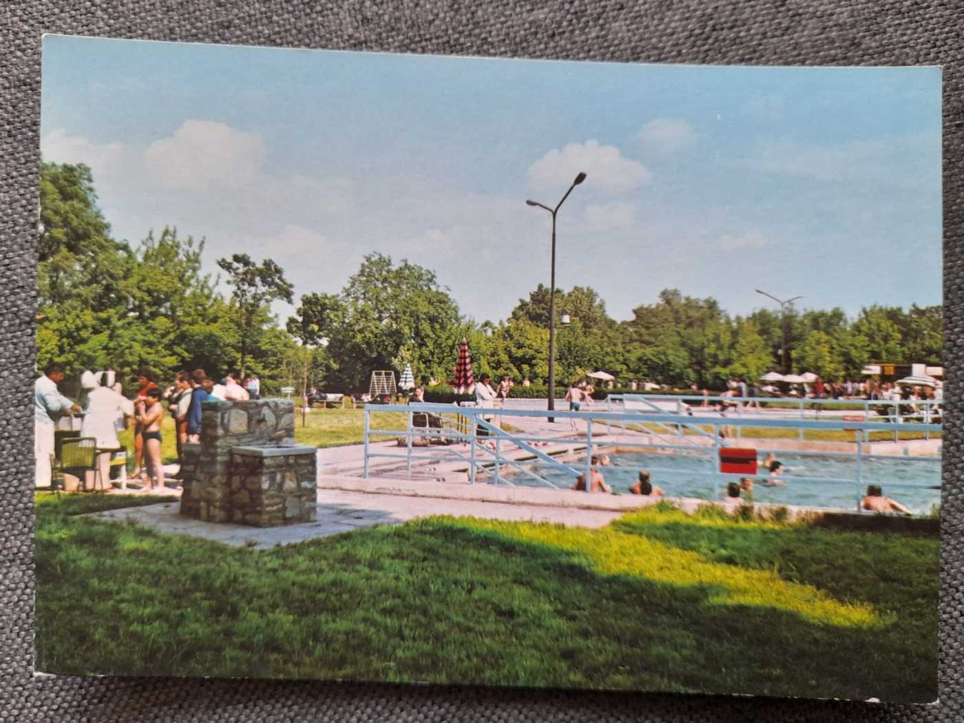 Képeslap, levelezőlap - Leányfalu strand Pest megye 1979. (02/05/1)