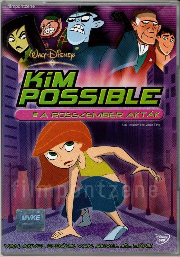 Kim Possible: A rosszember akták (2002) magyar kiadás - állapot a leírásban