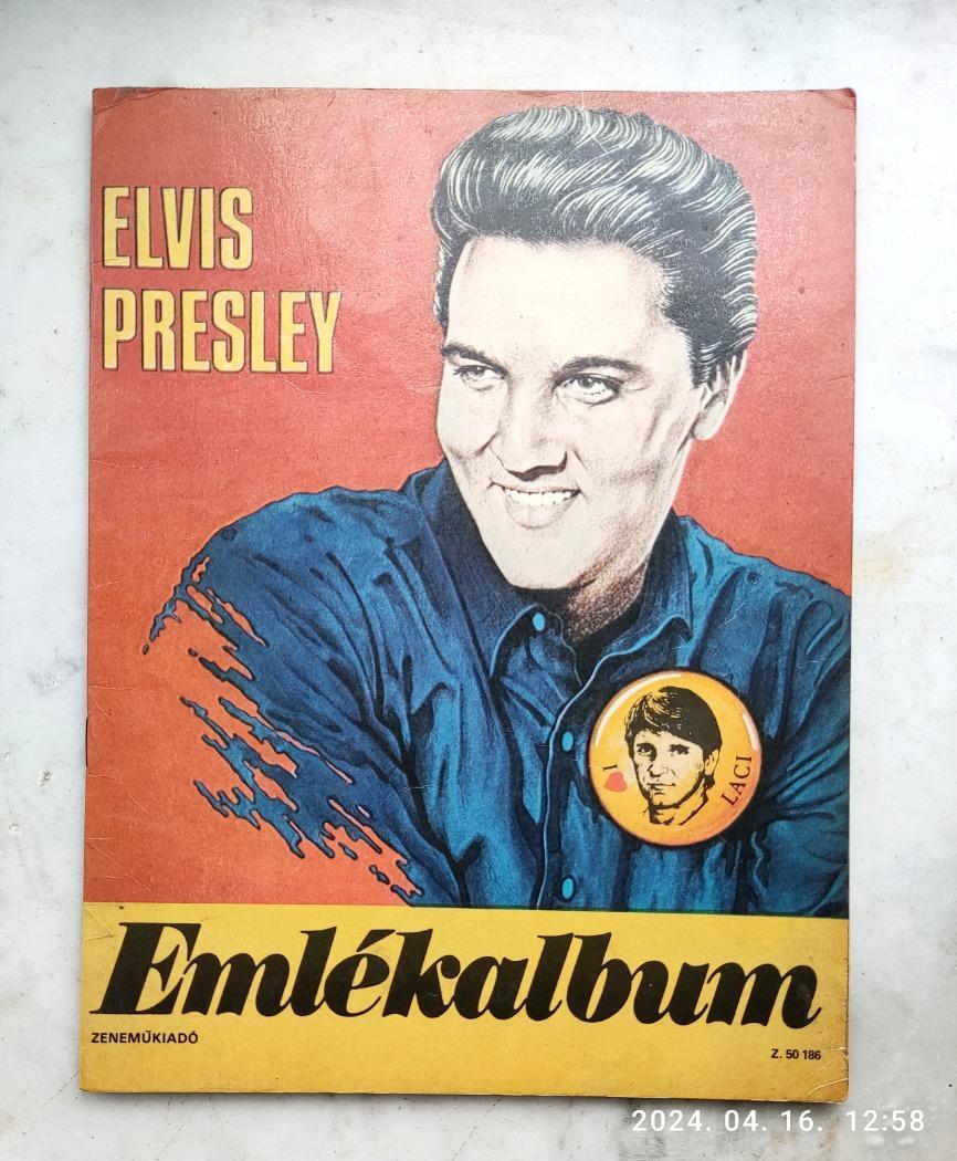 régi Elvis Presley Emlékalbum Komár László nagylemezéről Zeneműkiadó