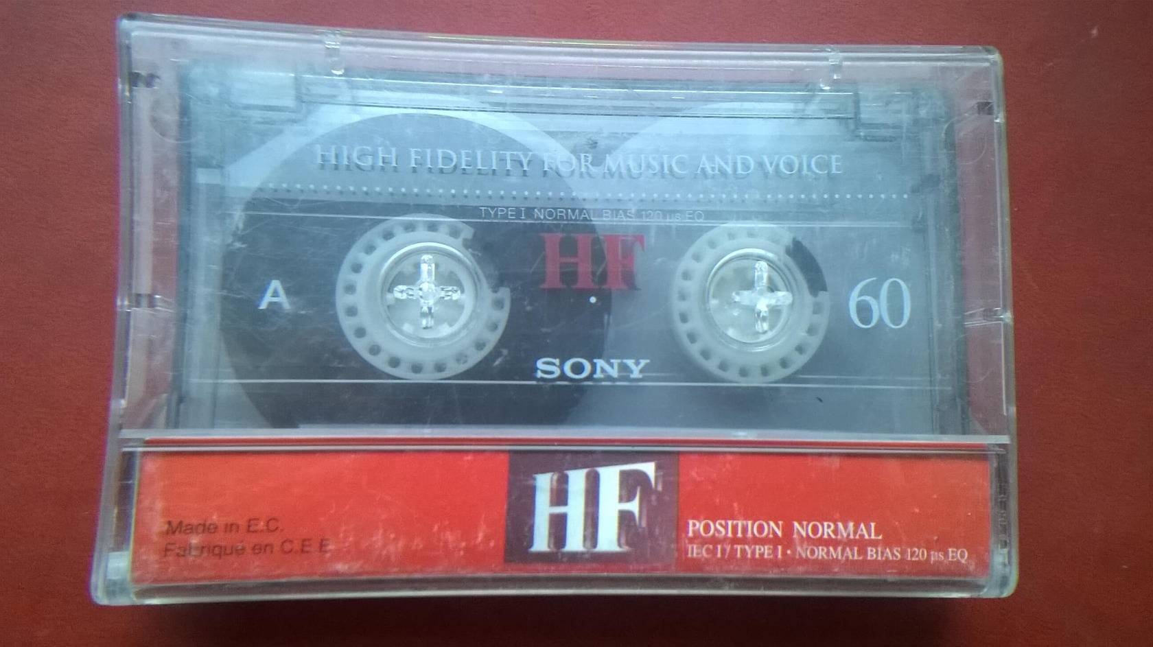 SONY HF 60 retro hang kazetta , borítón felirat ,High Fidelity for ...