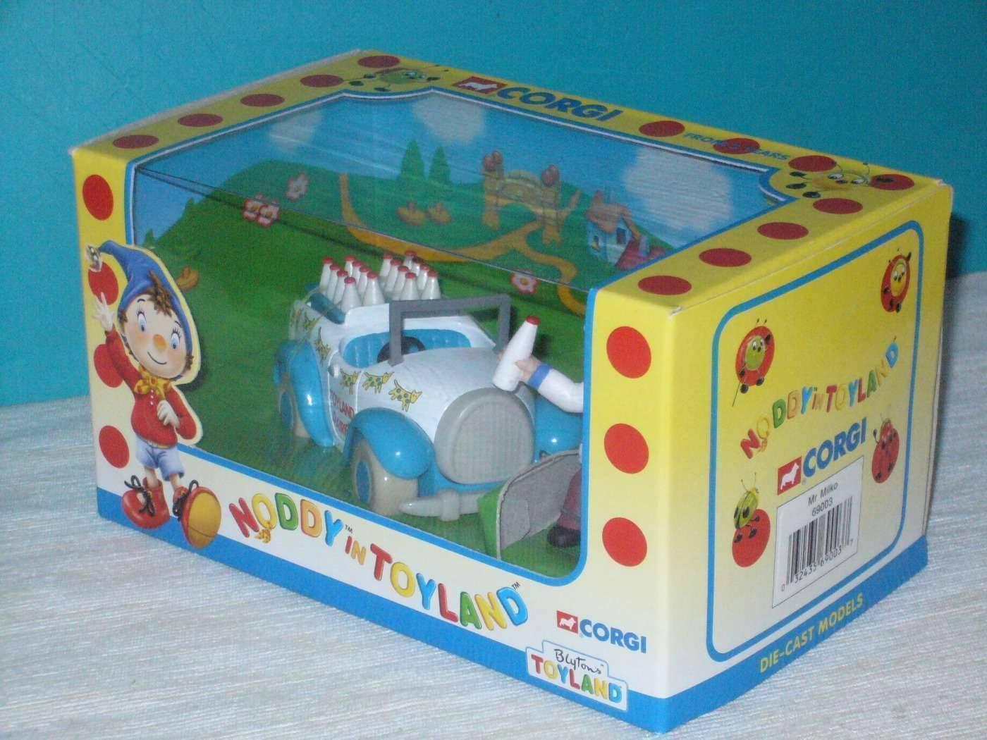 CORGI NODDY TOYLAND FIGURA- MR. MILKO & TOYLAND TEJSZÁLLÍTÓ MATCHBOX Akció!