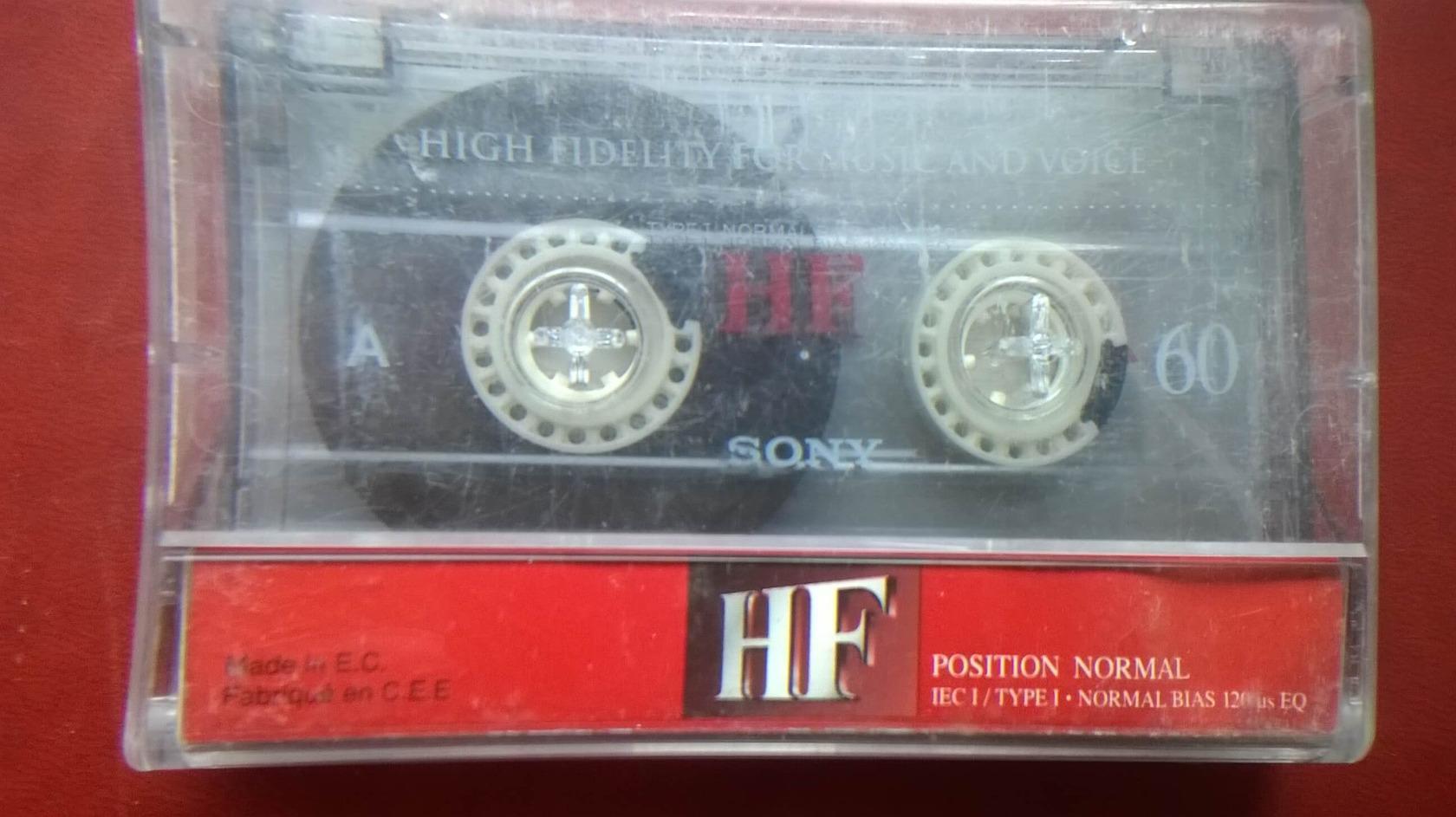 SONY HF 60 retro hang kazetta , gerincen felirat ( Gangxta ),High ...