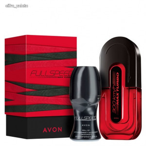 Avon Full Speed Max Turbo ajándékszett: Kölni (75 ml) + Golyós dezodor ...
