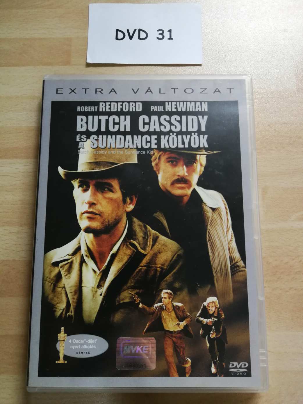 újszerű DVD 31 Butch Cassidy és a Sundance kölyök - Paul Newman, Robert ...