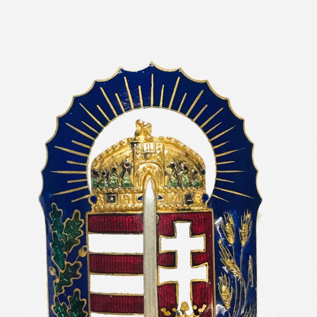 Horthy Vitézi Jelvény ,Boczán György jelzéssel - Vatera.hu