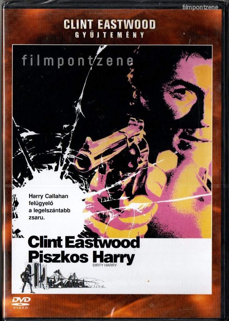 Piszkos Harry - Clint Eastwood gyűjtemény (1973) DVD ÚJ! fsz: Clint ...