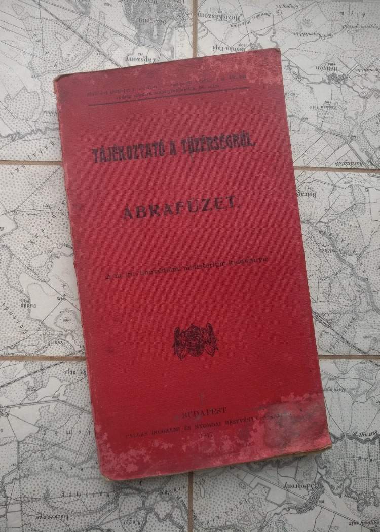Tüzérségi szabályzat ábrafüzet tábori ágyú tarack utasítás osztrák ...