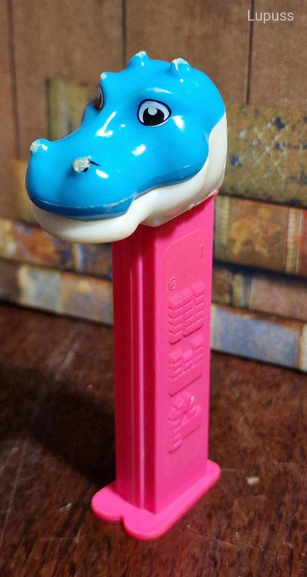 VÍZILÓ, SAFARI ÁLLATOK PEZ CUKORKA ADAGOLÓ - RETRO FIGURA, 1996
