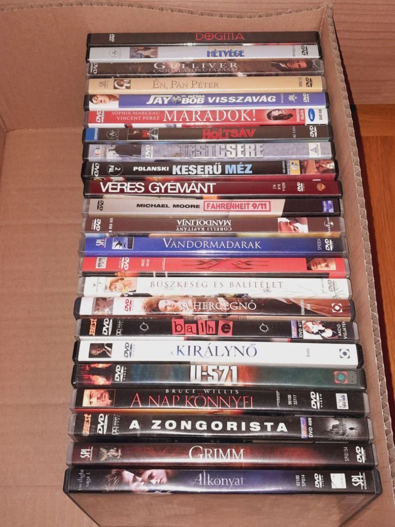 DVD csomag - Akció, kosztümös, vígjáték, dráma (Szinkronizált)