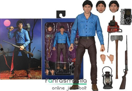 *ELŐRENDELÉS 2026 MÁRCIUS 18 cm-es Ultimate NECA Ash Williams figura ...
