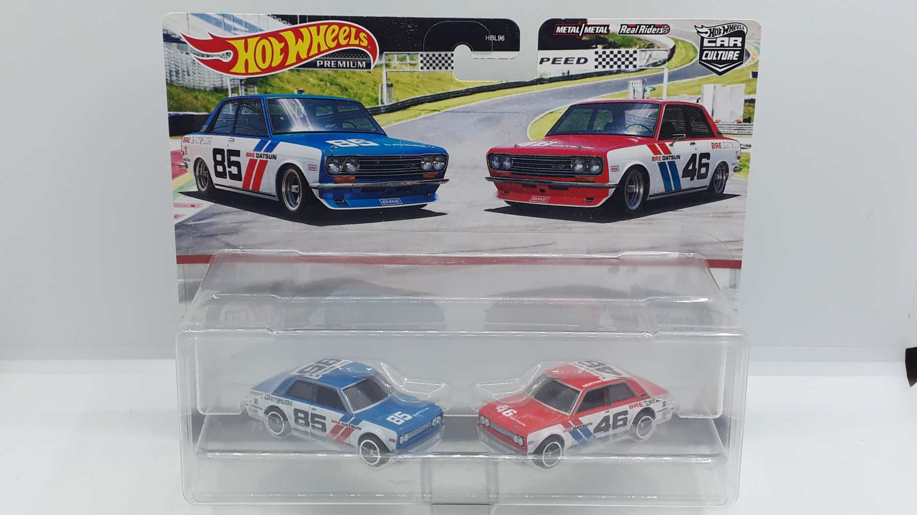 Hot Wheels Prémium. Duo Pack. 71 BRE Datsun 510 & 71 BRE Datsun 510 ...