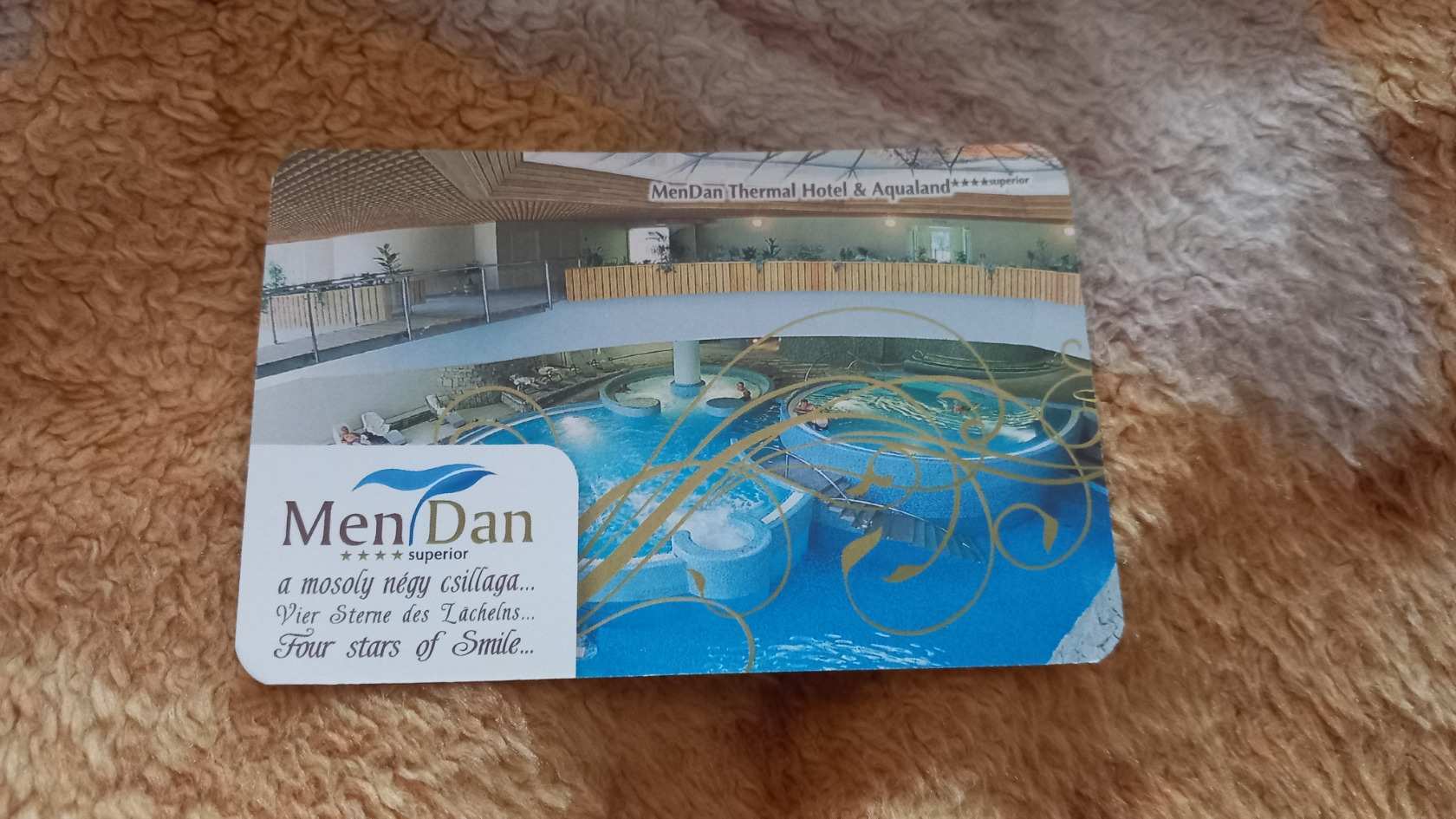 2012 - MenDan Thermal Hotel & Aqualand - Zalakaros kártyanaptár