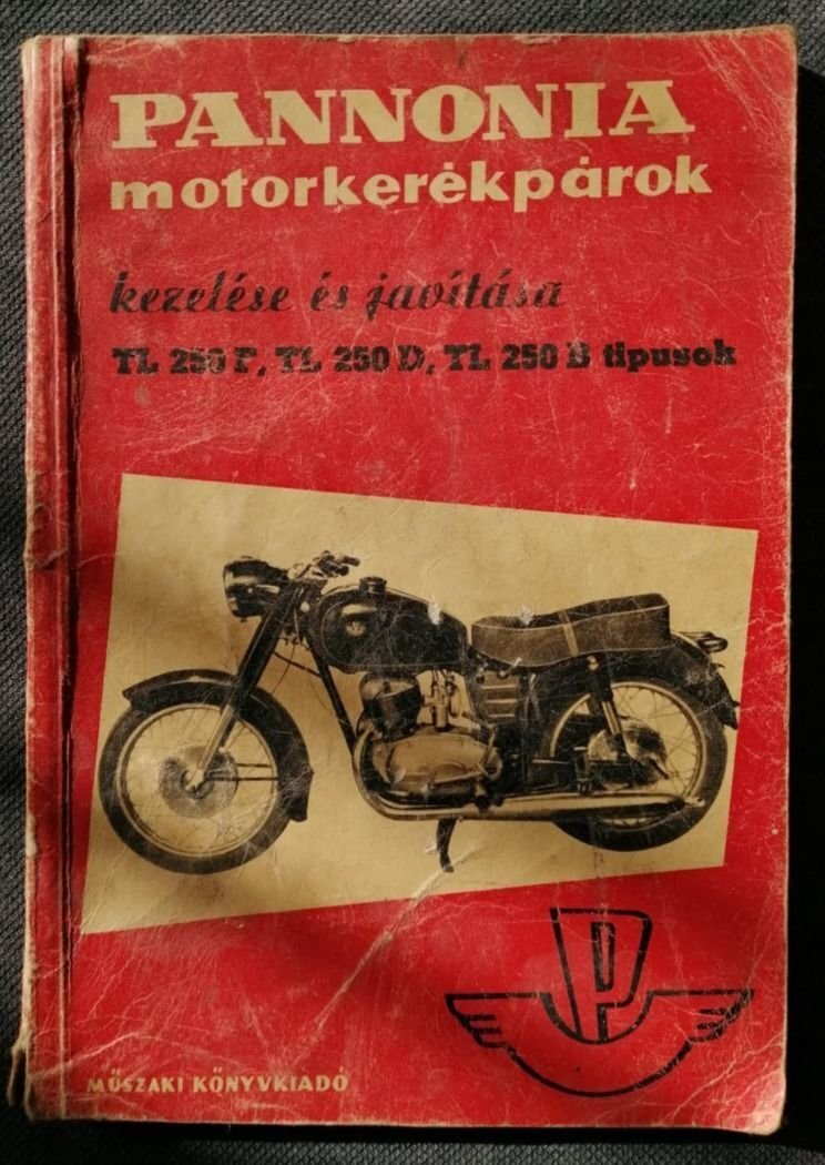 Balogh Gyula, Wohlmuth Emil Pannónia motorkerékpárok kezelése és ...
