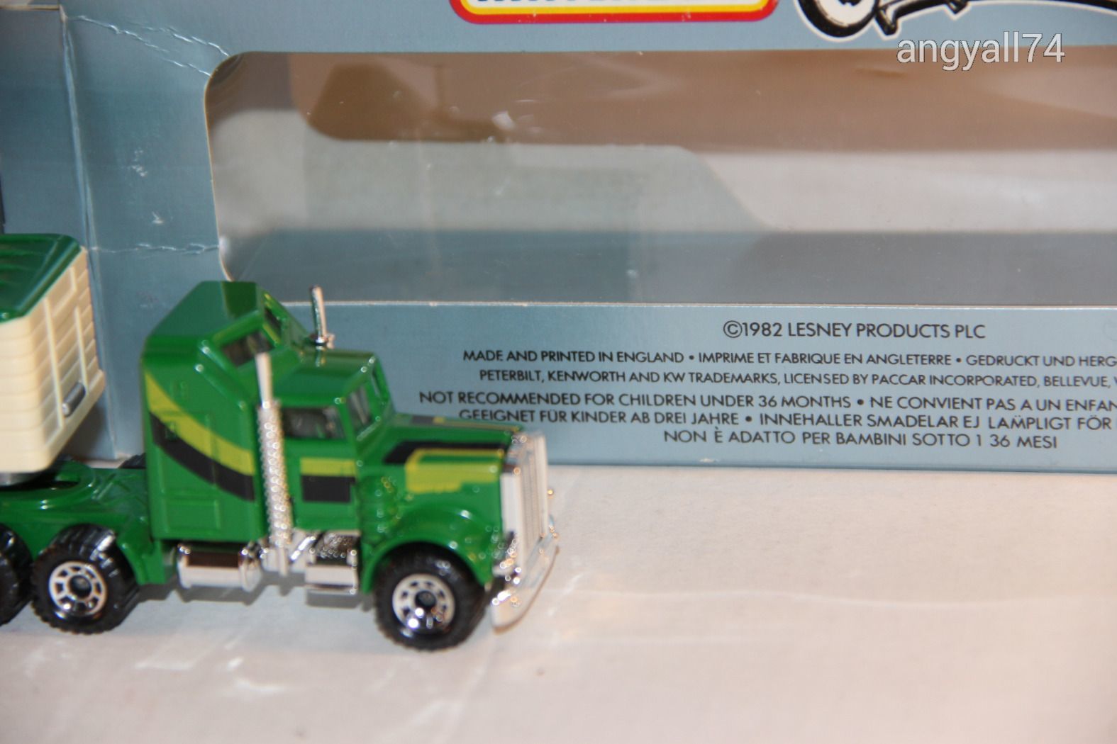 Matchbox - Convoy - Kenworth Horsebox Transporter - CY6 - Vatera.hu