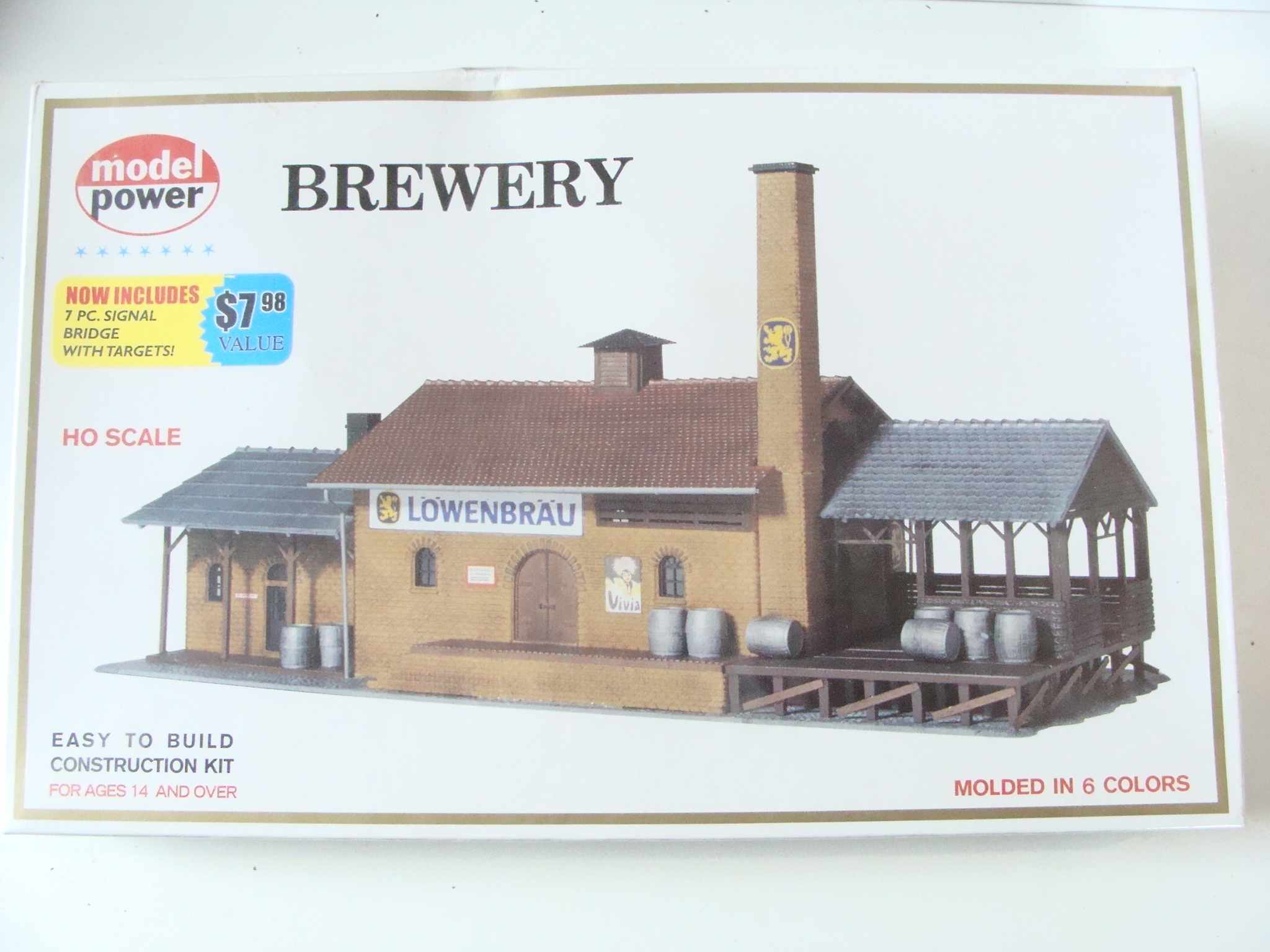 WS3163 H0 model power 451 sörfőzde, Brewery, Löwenbräu