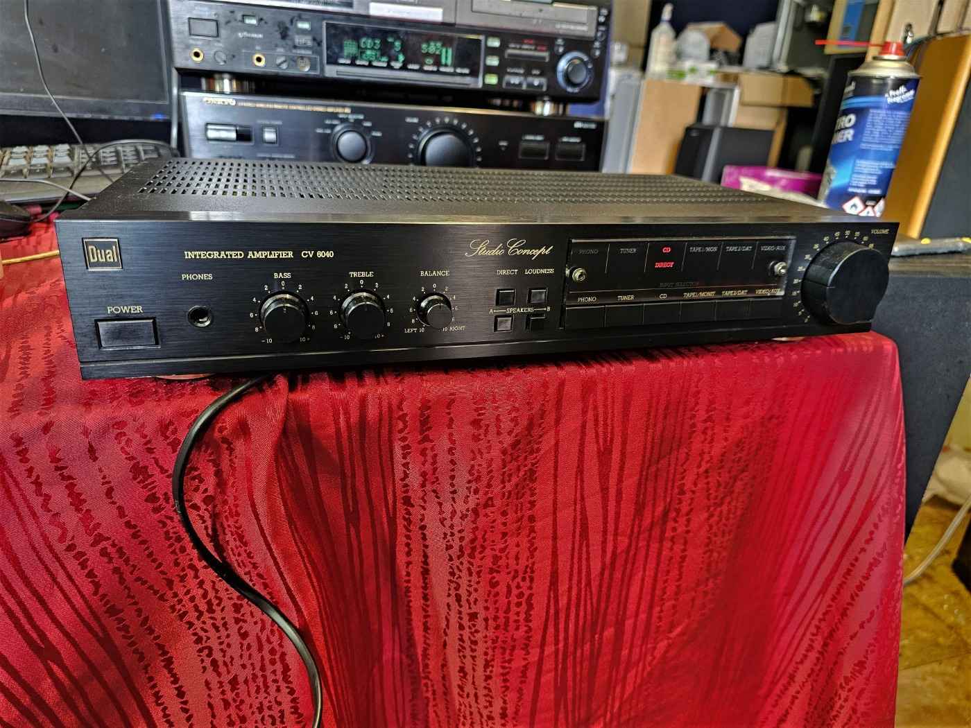 DUAL CV6040 STUDIO CONCEPT AUDIOPHILLE ERŐSÍTŐ GYÖNYÖRŰ HANGGAL ELADÓ!