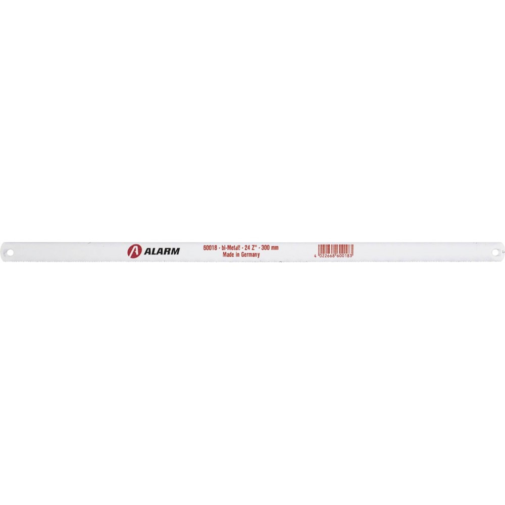 HSS bimetál fűrészlap, hullámos, 24 fogú/fogú, 310 mm hosszú Alarm ...