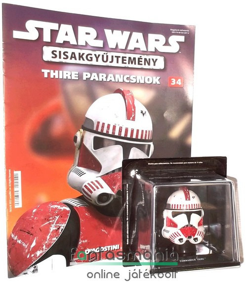 Star Wars Sisak Gyűjtemény - 1:5 Clone Commander Thire klón parancsnok ...