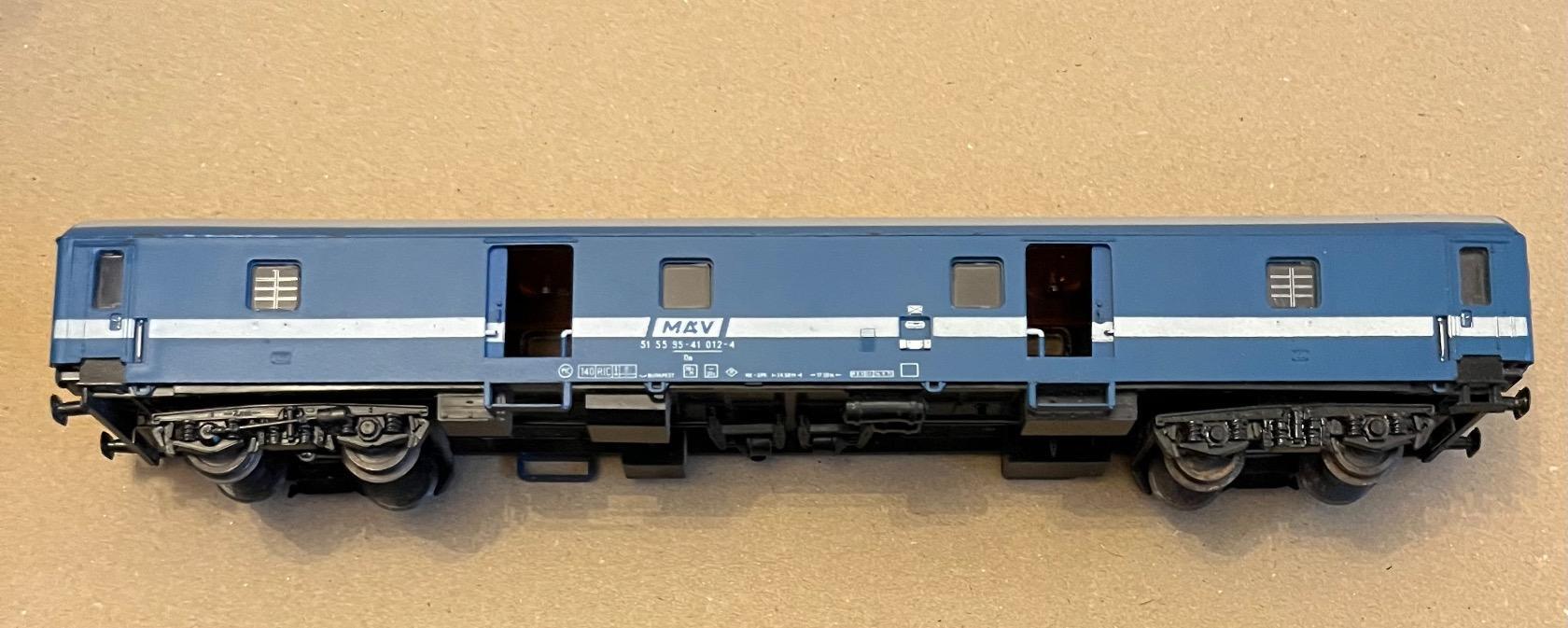 H0 vasút modell Piko MÁV 5155 vagon , világít (meghosszabbítva ...