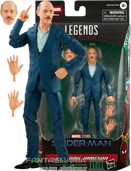 16cm-es Marvel Legends - J Jonah Jameson figura J.K. Simmons mozi film ...