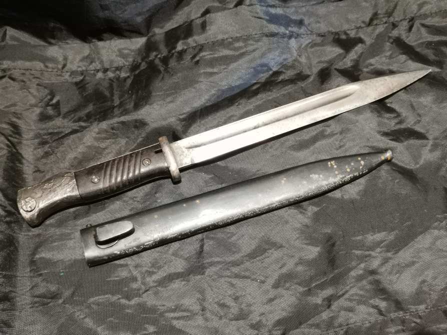 Német 2.vh Mauser k98 bajonett WKC Commercial ritka bajonett élezetlen