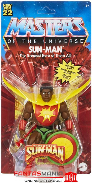 00014cm Masters of the Universe / He-Man - Sun-Man / Sunman figura ...