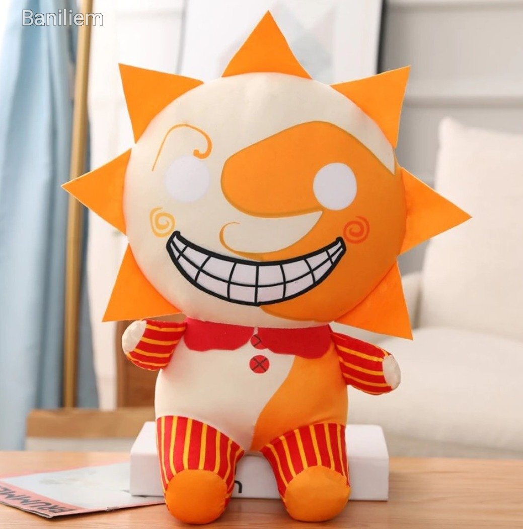 FNAF Five Nights At Freddys Horror Nap Sun plüss Új Készleten Sunrise ...