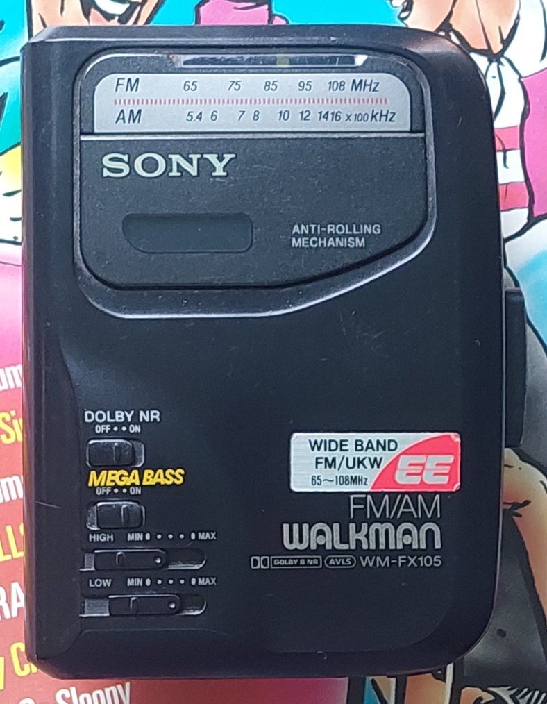 SONY WM-FX105 STEREO RADIO FM/AM CASSETTE PLAYER SONY SZTEREÓ RÁDIÓ FM ...