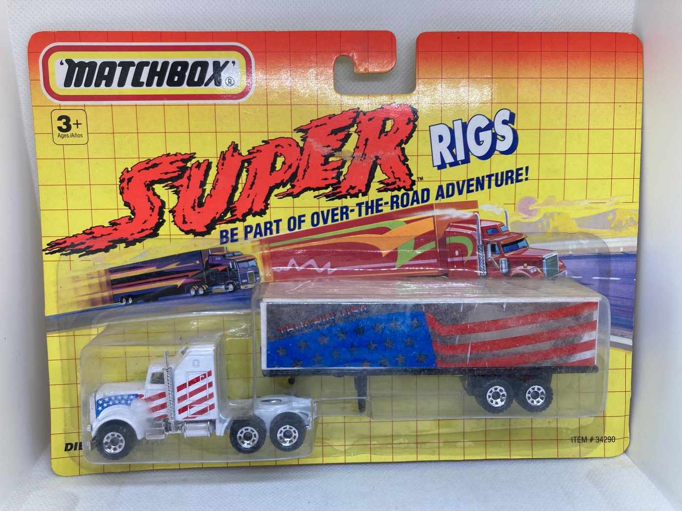 Matchbox Super Rigs KENWORTH Aerodyne Container Truck TRUCKIN USA