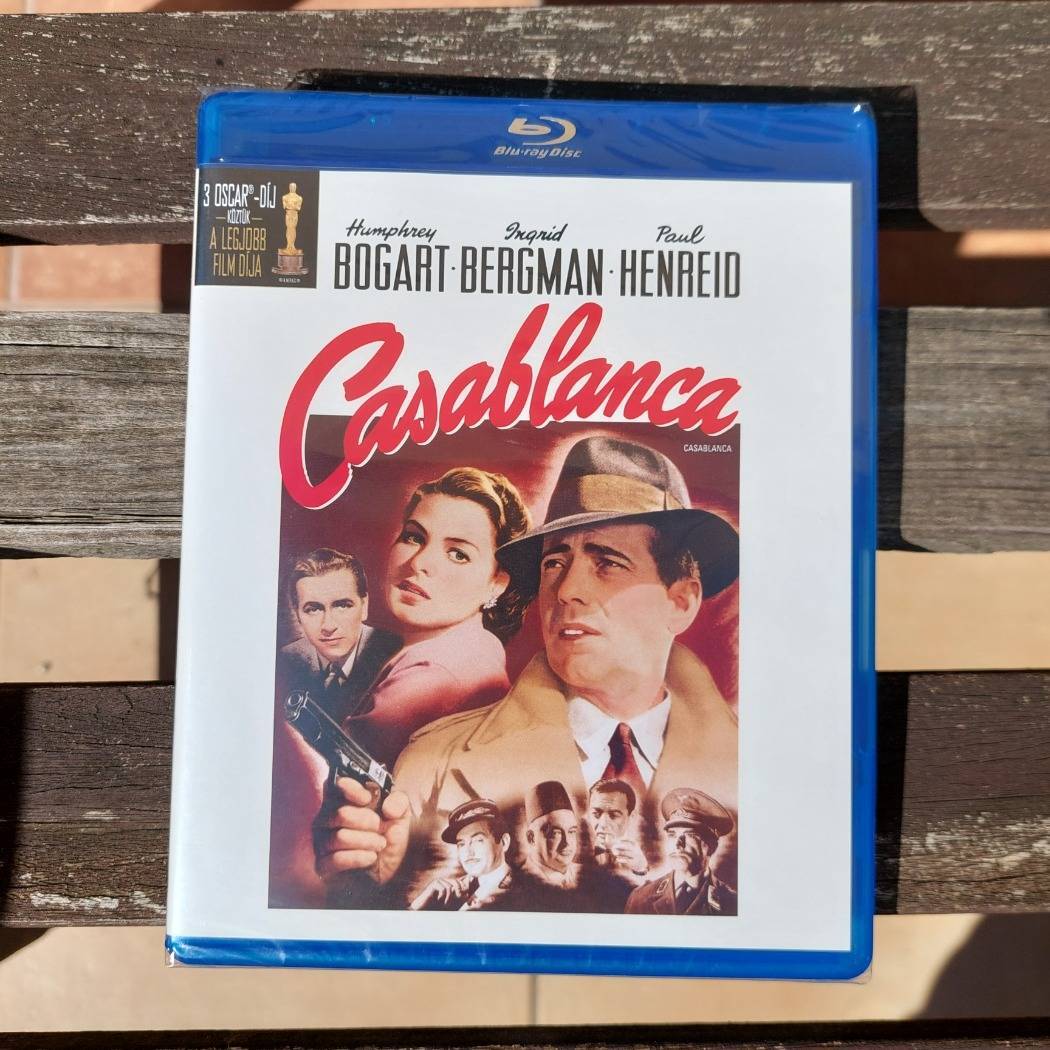 BLU-RAY: Casablanca (1942) (Új-Bontatlan!) (r.: Kertész Mihály fsz ...