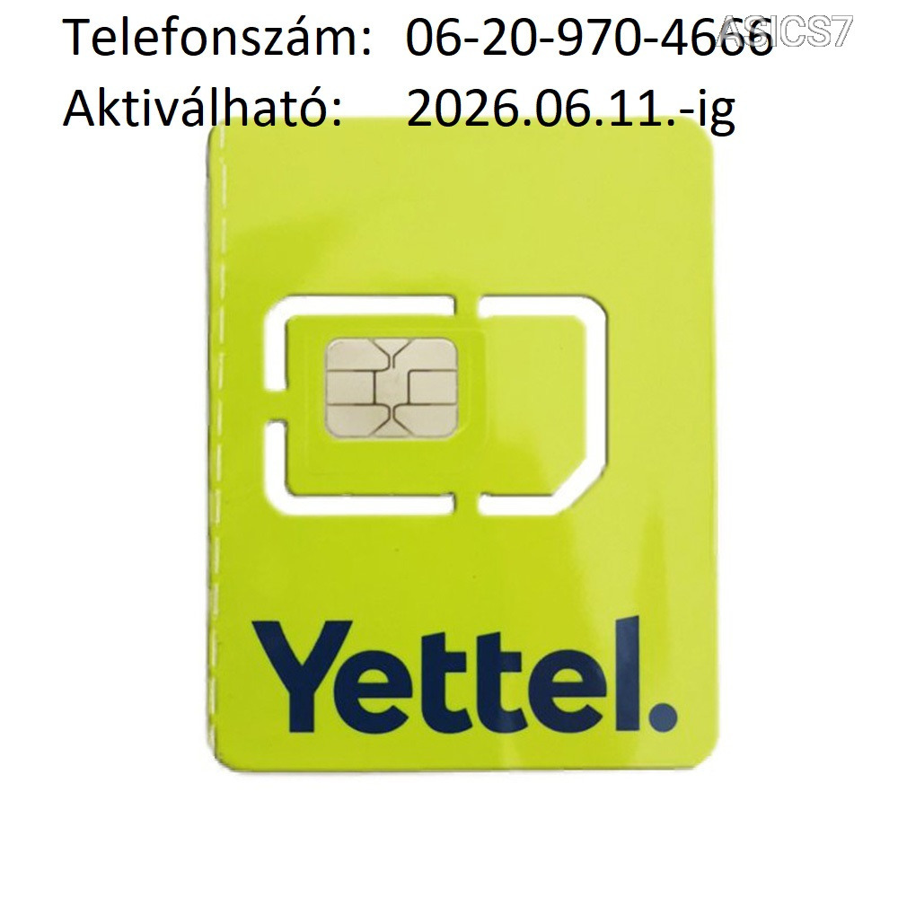 ÚJ!!! Yettel-es (Telenor-os, Pannon-os) normál-micro SIM kártya Könnyű ...