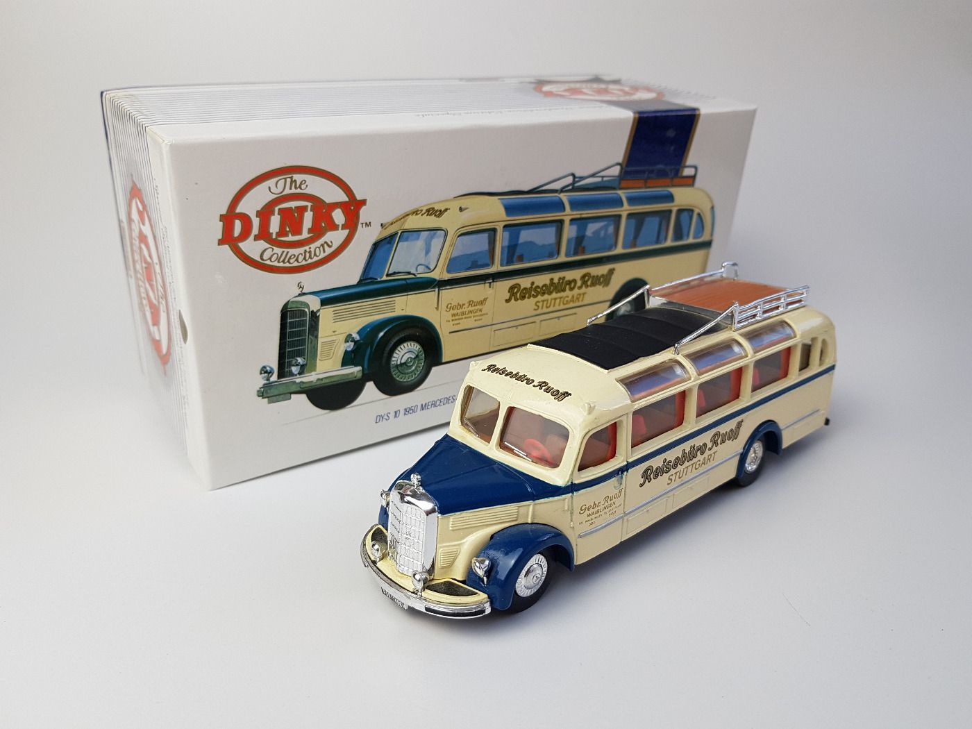 Matchbox Dinky Collection DY-S 10 - 1950 Mercedes Benz Omnibus Type 0 ...