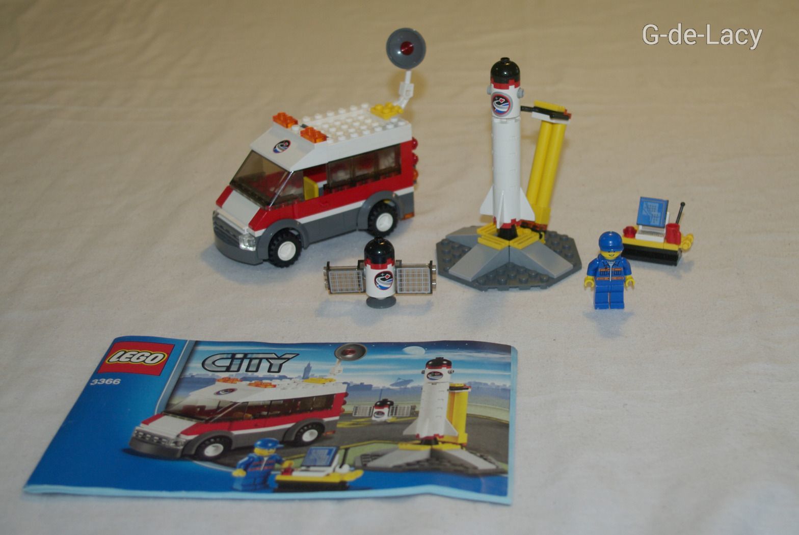 Lego City: Műholdkilövő állomás (3366) (meghosszabbítva: 3444622379 ...