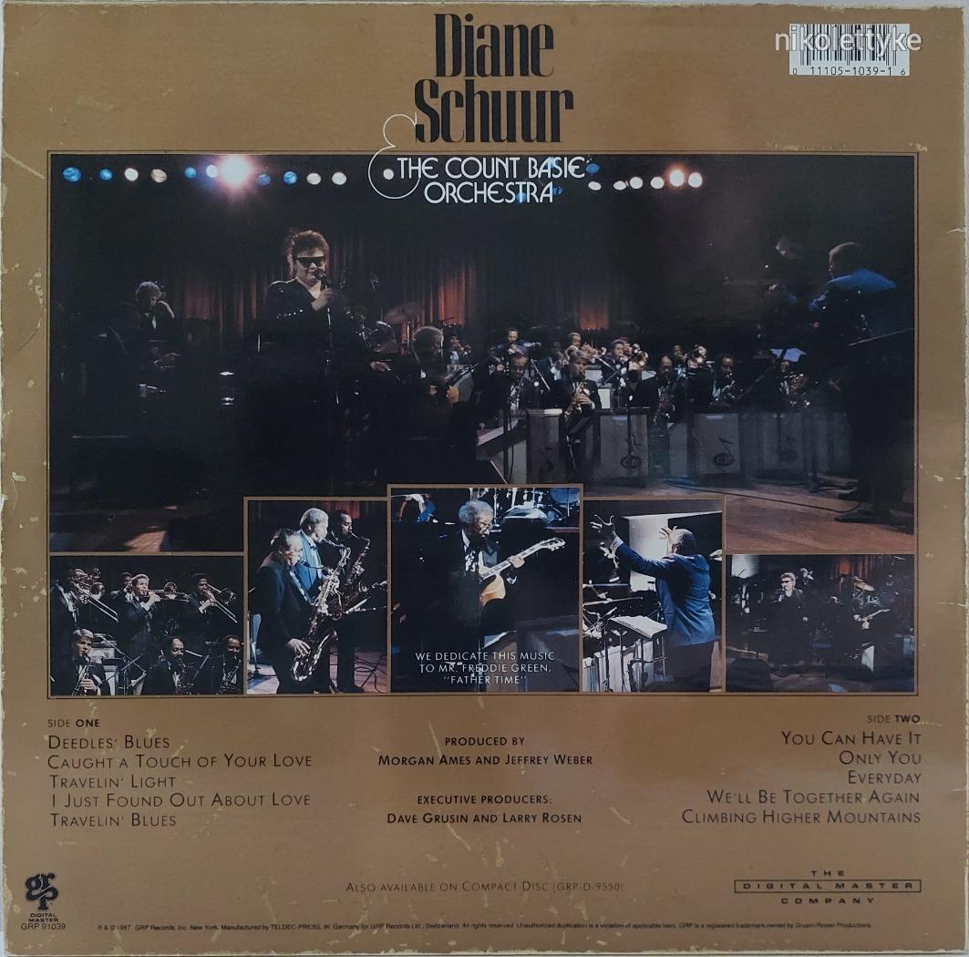 JAZZ Diane Schuur & The Count Basie Orchestra - Diane Schuur & Count ...
