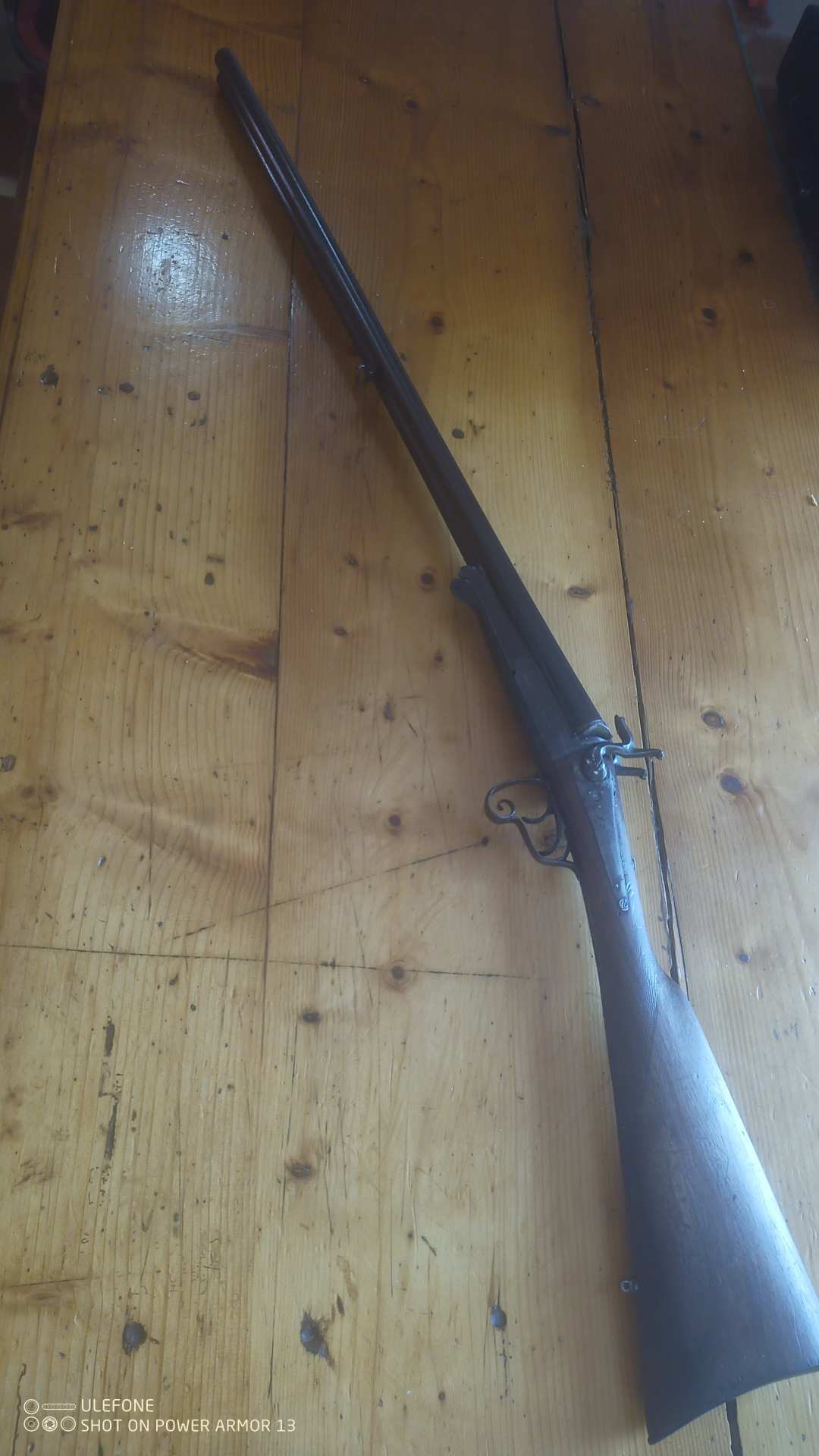 Lefaucheux dupla vadász puska, gyúpeckes antik, muzeális - Vatera.hu