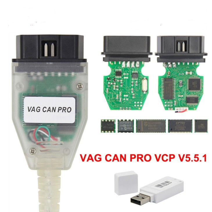 Vag Can Can Pro Vcp V5.5.1 Ftdi Vag Com Obd2 autódiagnosztikai ...